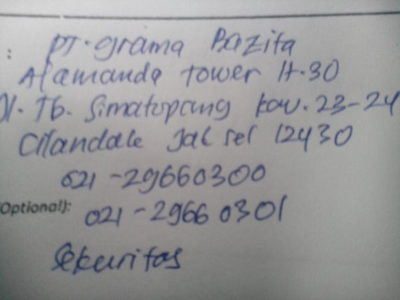 PT. Grama Bazita Engineering contact information. Kontrol Industrial ...